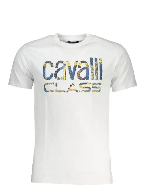 Roberto Cavalli Logo-print T-shirt - White