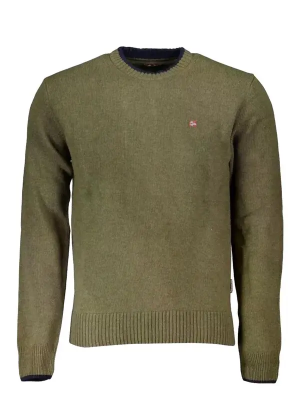 NAPAPIJRI Logo-detail Sweater - Green