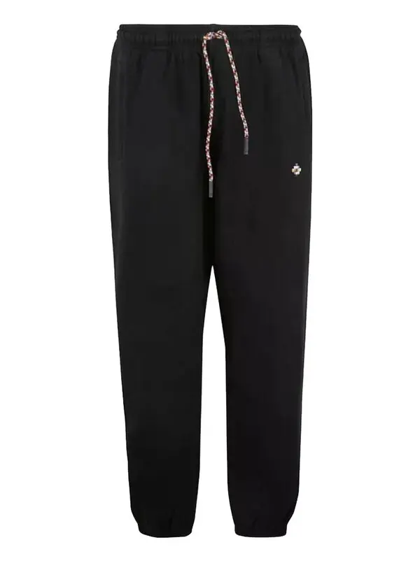 COUNTY OF MILAN Logo-patch Track Pants - Black