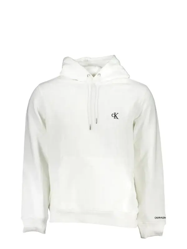 Calvin Klein Logo-print Hoodie - White
