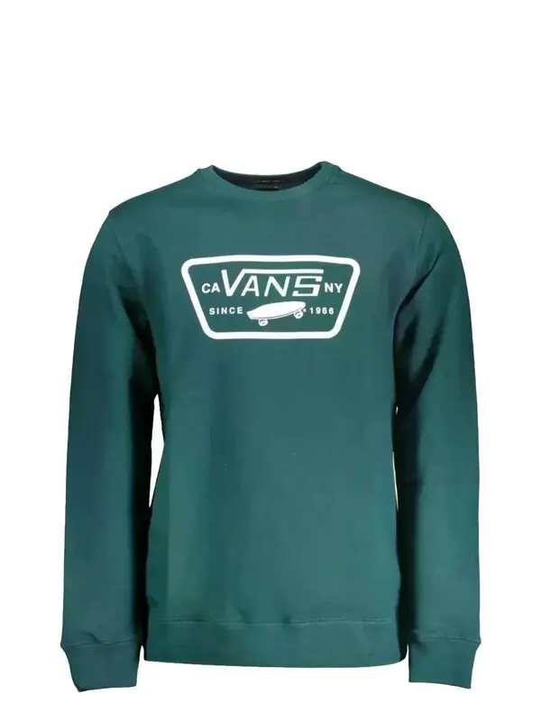 VANS Logo-print Sweatshirt - Green