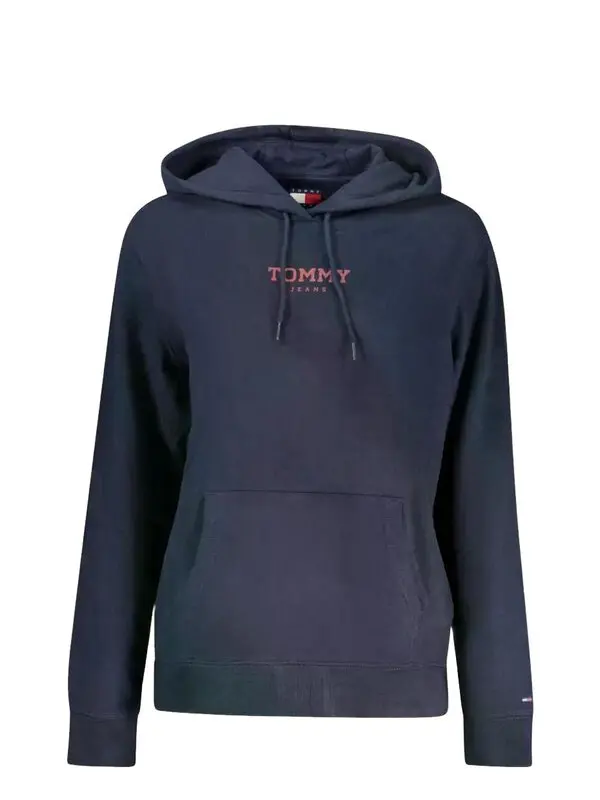 Tommy Hilfiger Logo-print Hoodie - Blue