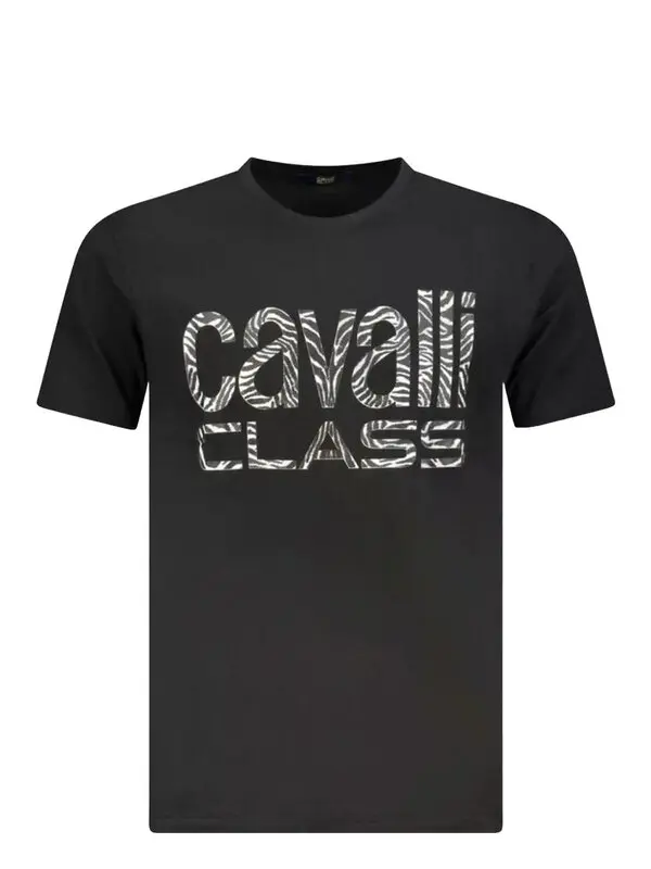 Roberto Cavalli Logo-print T-shirt - Black