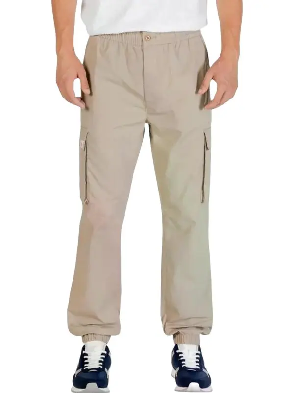 Calvin Klein Elasticated Waist Cargo Pants - Neutrals