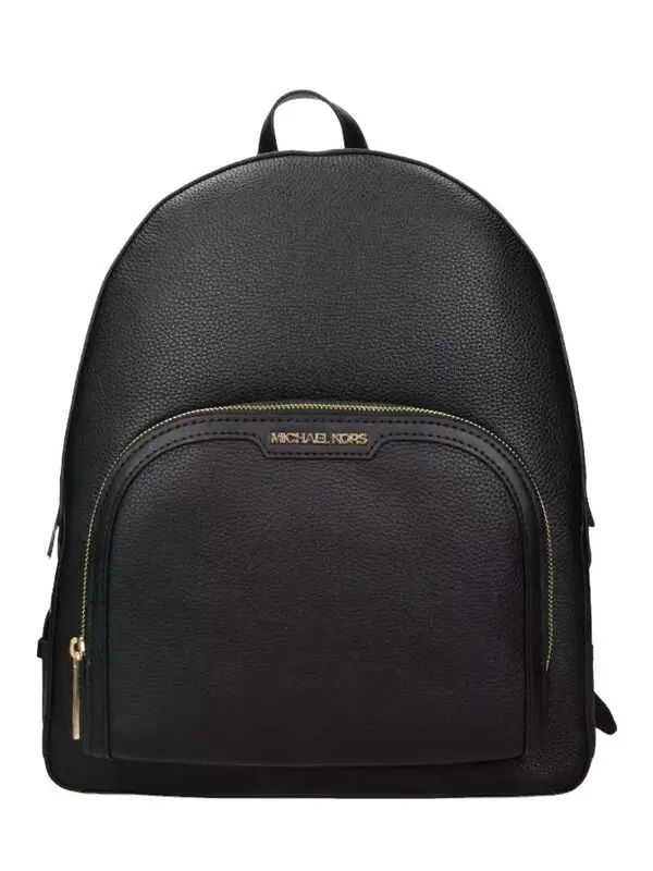 Michael Kors Large Jaycee Pebbled-leather Backpack - Black