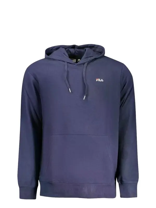 FILA Logo-patch Hoodie - Blue