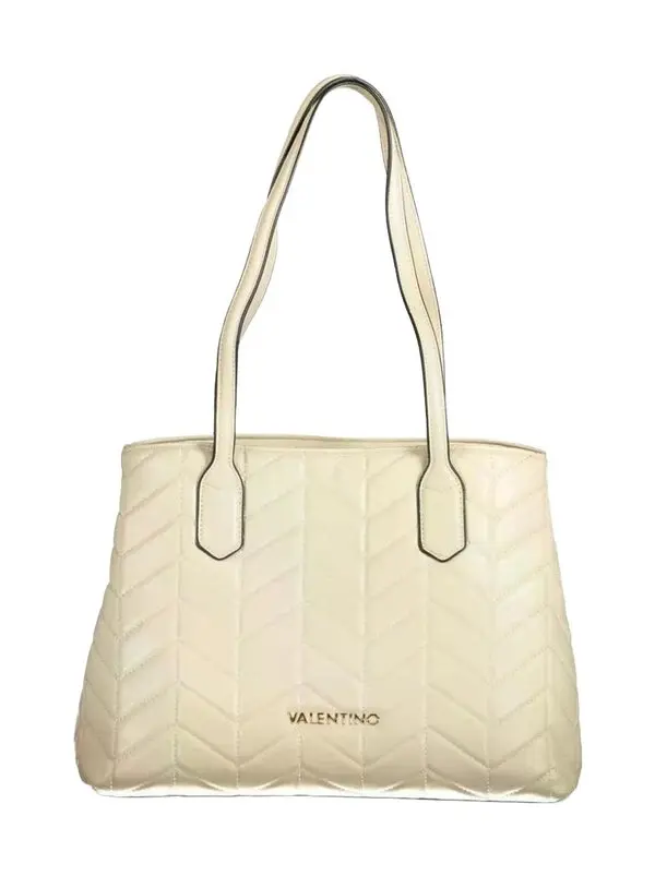 MARIO VALENTINO Chevron-quilted Shoulder Bag - Neutrals