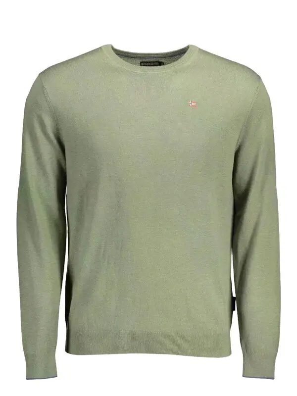 NAPAPIJRI Knitted Sweater With Logo Detail - Green