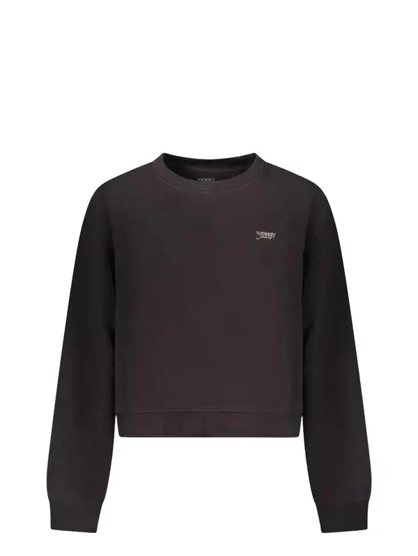 Tommy Hilfiger Logo-detail Sweatshirt - Black