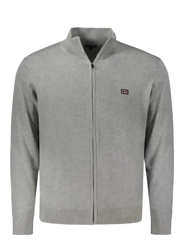 NORWAY 1963 Zip-up Cardigan - Grey