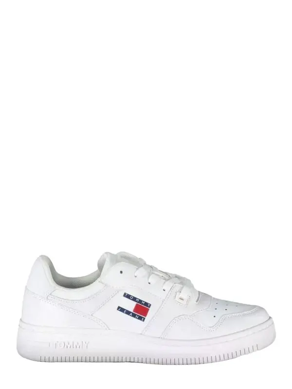 Tommy Hilfiger Logo-patch Sneakers - White
