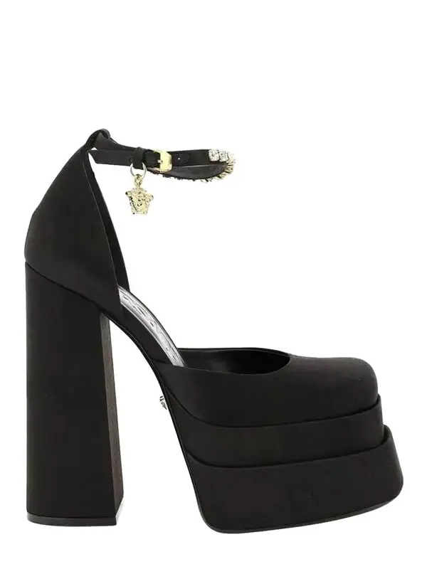 Versace Medusa Aevitas Platform Pumps - Black
