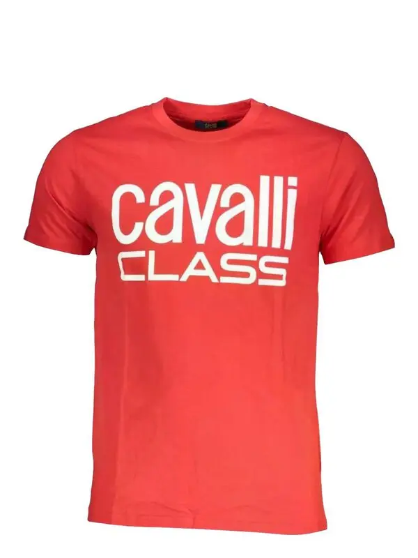 Roberto Cavalli Logo-print T-shirt - Red