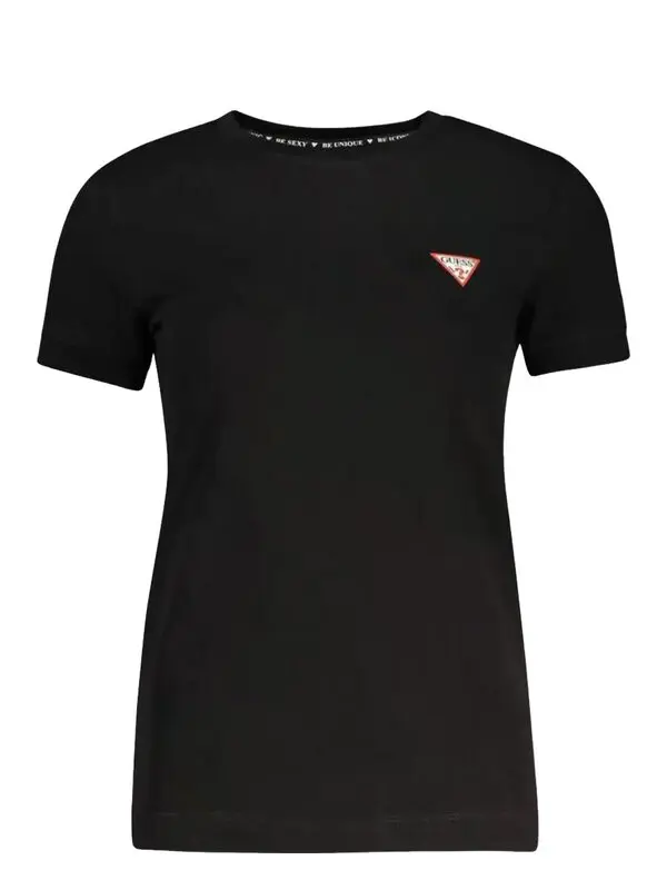 Guess Triangle Logo T-shirt - Black