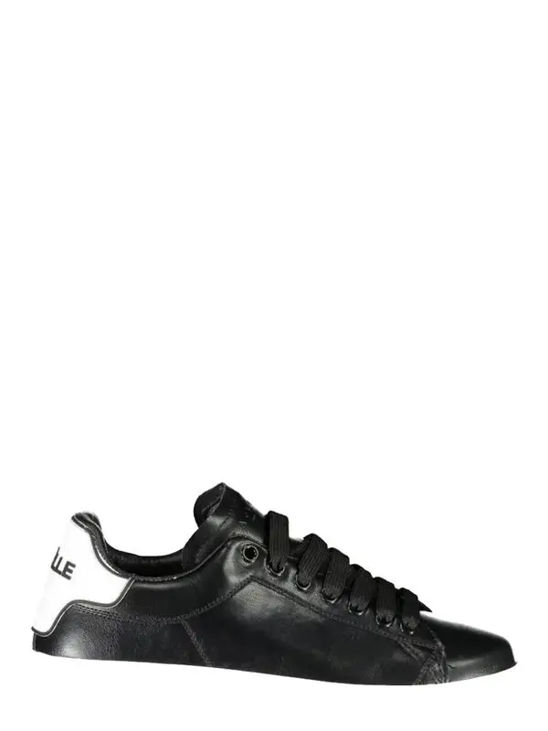 GAELLE Platform Sneakers - Black