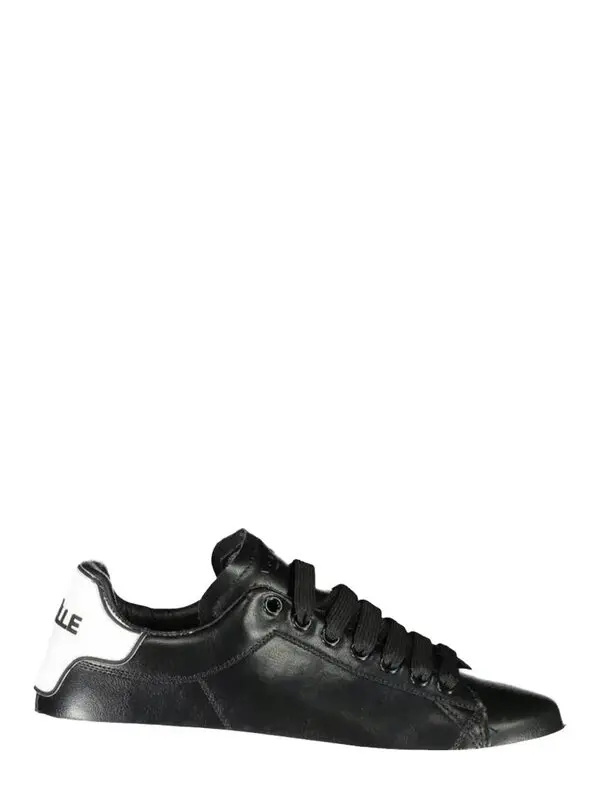 GAELLE Platform Sneakers - Black