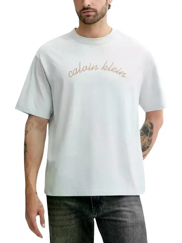 Calvin Klein Logo-print T-shirt - Blue