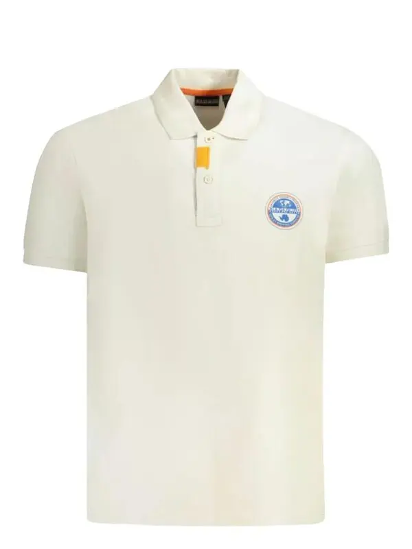 NAPAPIJRI Clanis Embroidered-logo Polo Shirt - White