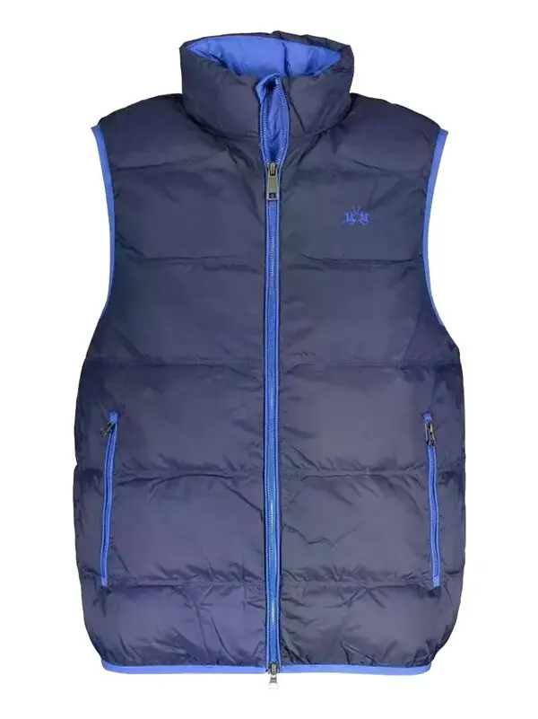 LA MARTINA Reversible Puffer Gilet - Blue