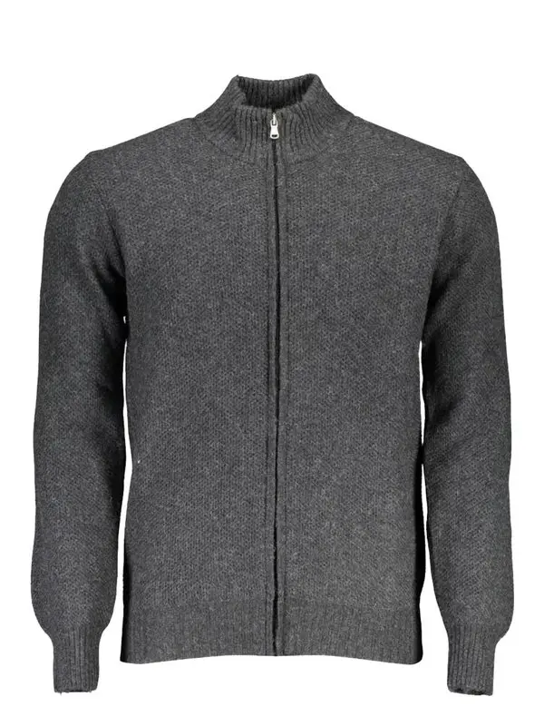 NORTH SAILS Zip-up Wool Cardigan - Grey