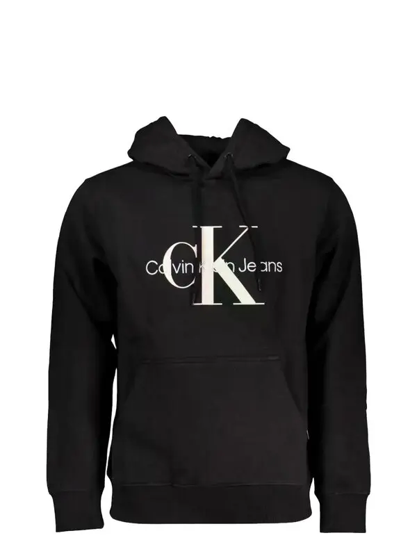 Calvin Klein Logo-print Hoodie - Black