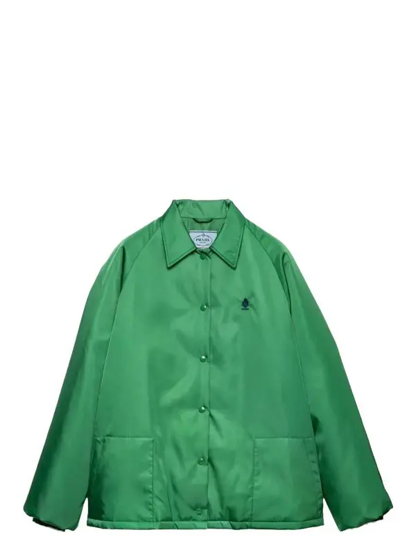 Prada Re-nylon Blouson Jacket - Green