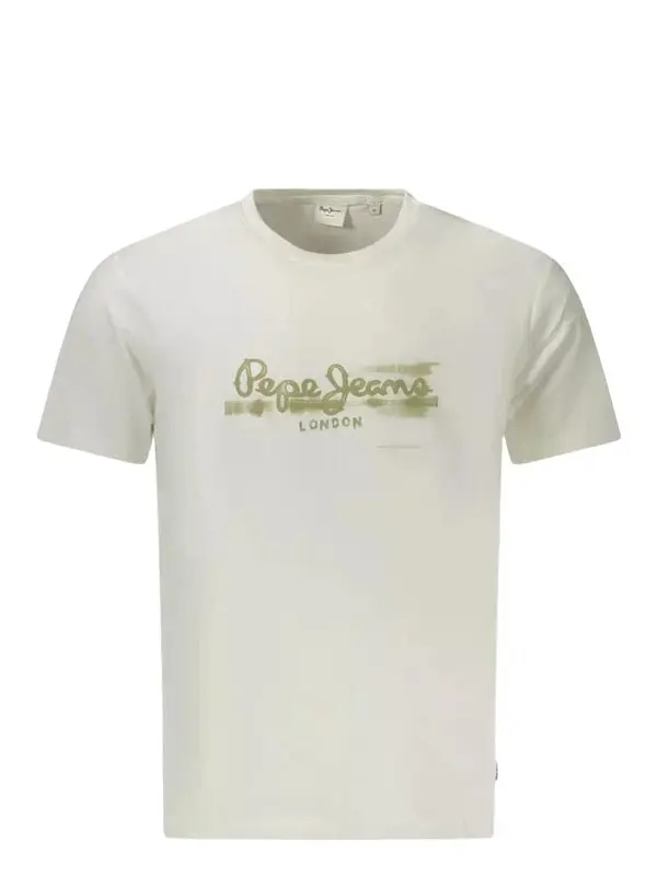 Pepe Jeans Logo-print Cotton T-shirt - Neutrals