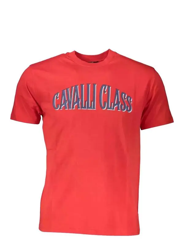 Roberto Cavalli Logo-print T-shirt - Red