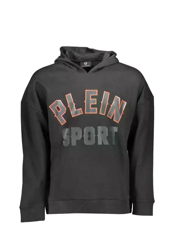 PLEIN SPORT Graphic-print Hoodie - Black