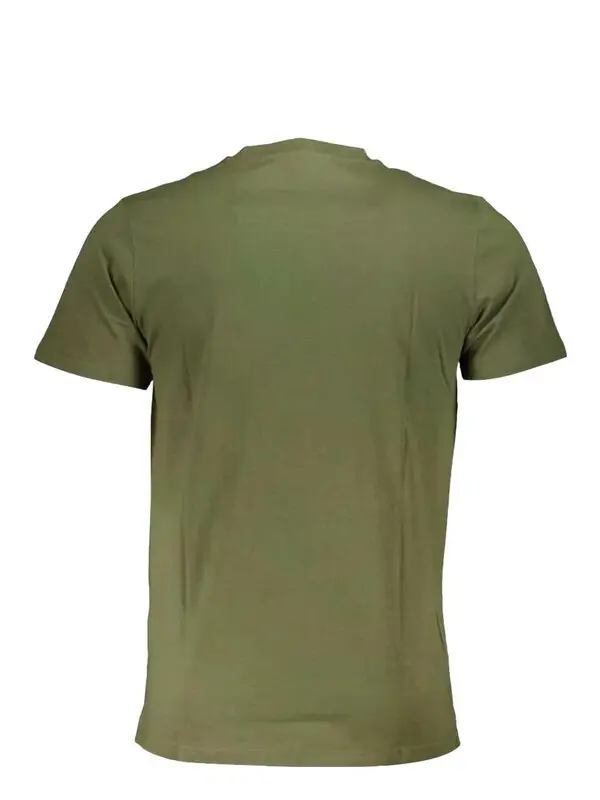 Roberto Cavalli Tiger-print Logo-print T-shirt - Green