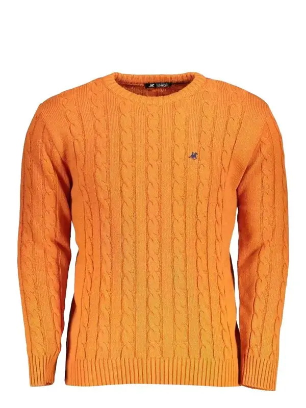 U.S. Grand Cable-knit Jumper - Orange