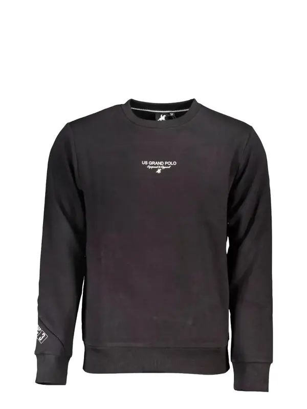 U.S. Grand Logo-print Sweatshirt - Black
