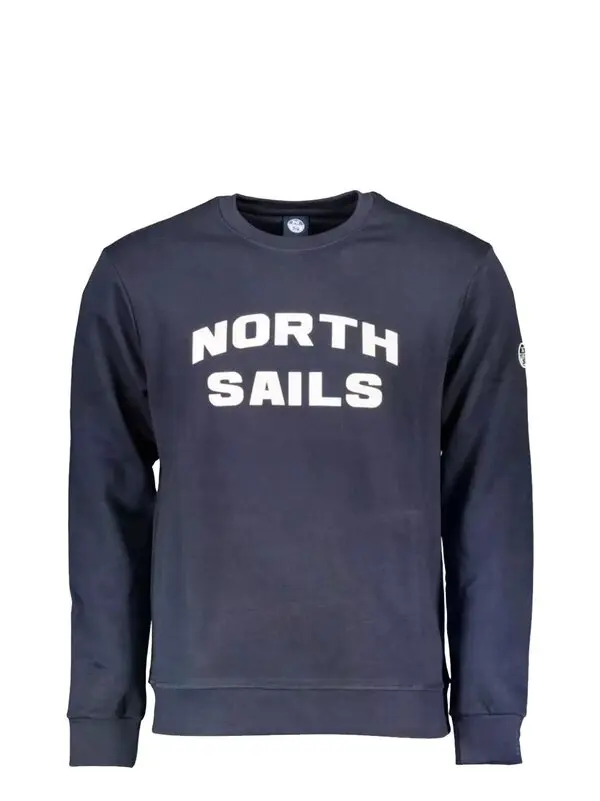 NORTH SAILS Logo-print Crew-neck Sweatshirt - Blue