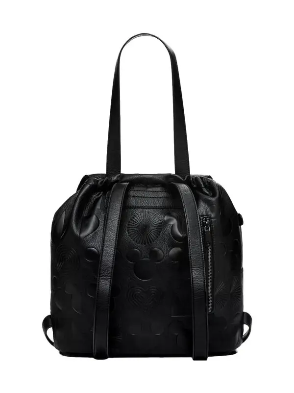 Desigual Embossed Backpack - Black