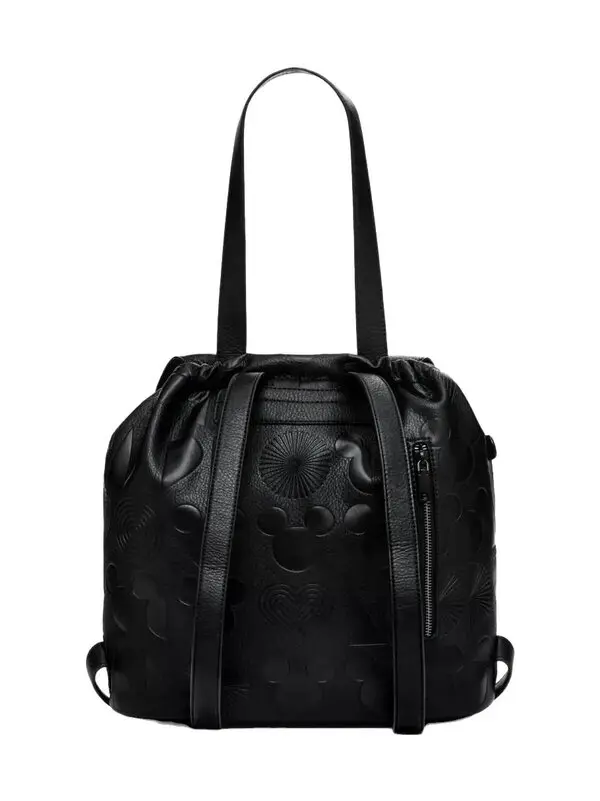 Desigual Embossed Backpack - Black