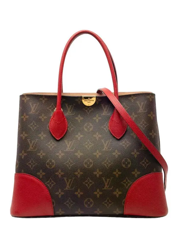 LOUIS VUITTON 2016 Monogram Flandrin Satchel - Brown
