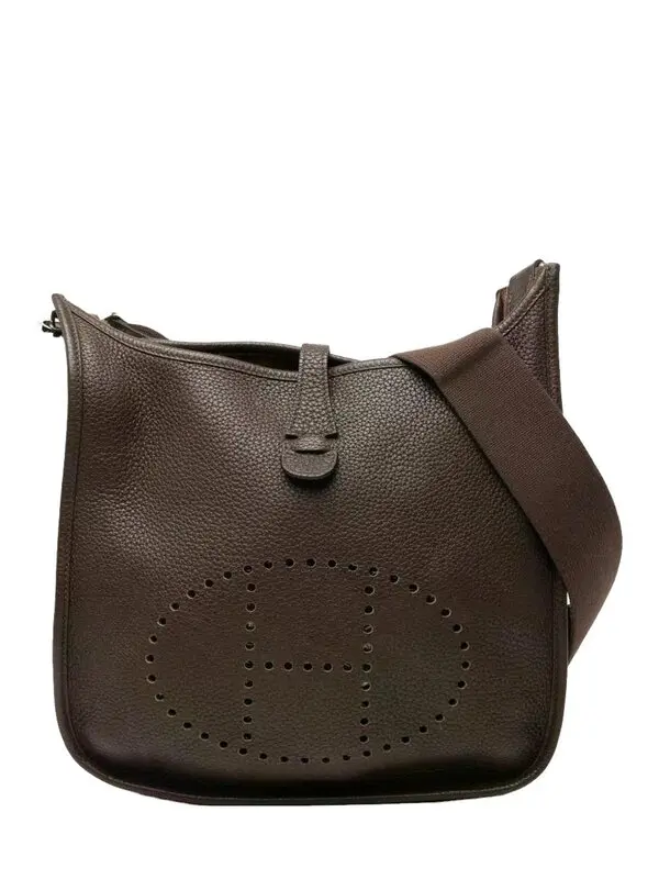 Hermès 2012 Evelyne Iii Pm Crossbody Bag - Brown