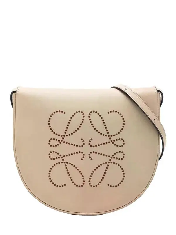 Loewe Small Anagram Heel Crossbody Bag - Neutrals