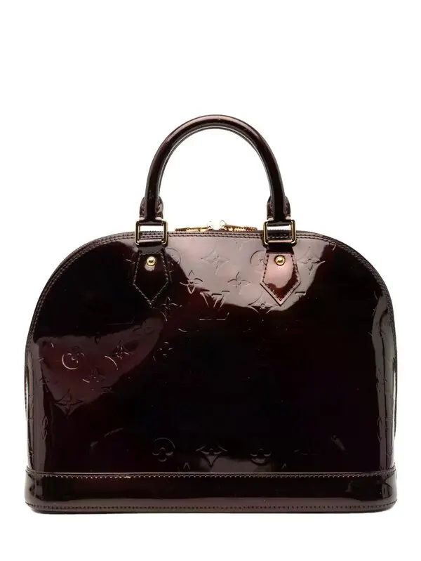 LOUIS VUITTON Monogram Vernis Alma Pm Handbag 2000-2020 - Purple