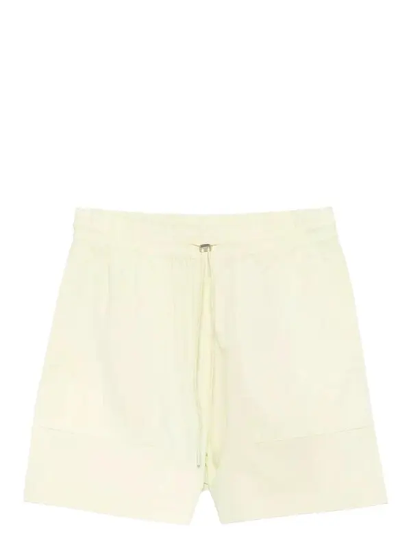 ALPHA TAURI Elasticated-waistband Shorts - Yellow