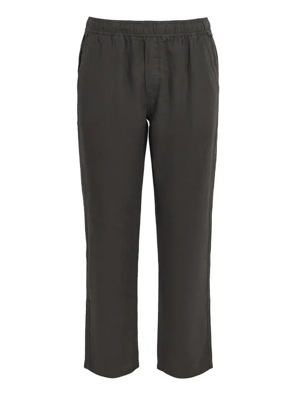 SAMSOE SAMSOE Organic Cotton-blend Jabari Trousers - Green