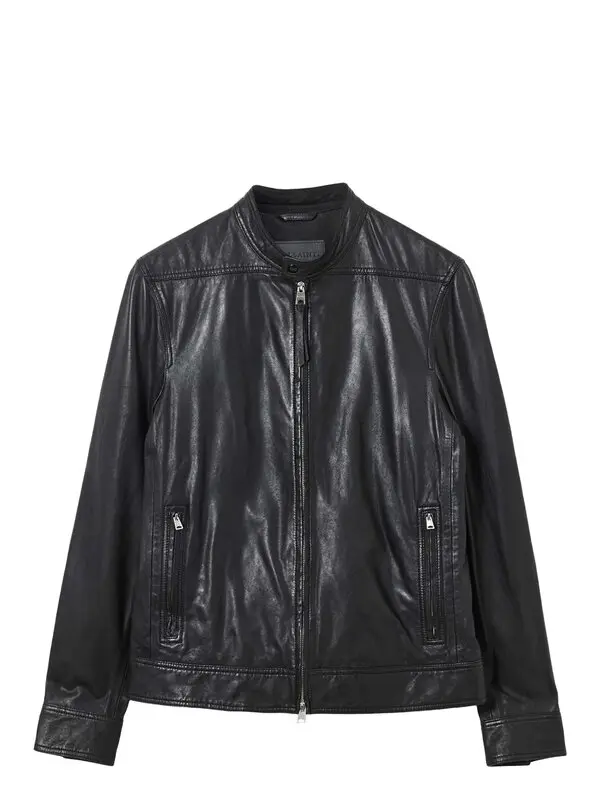 ALLSAINTS Colt Leather Jacket - Black
