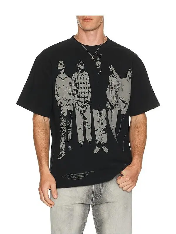 PLEASURES X Oasis Definitely Heavyweight Shirt In . Also - Black