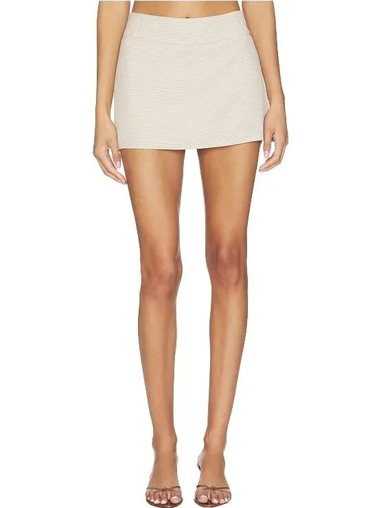 Astr The Label X Revolve Agni Skort - Tan