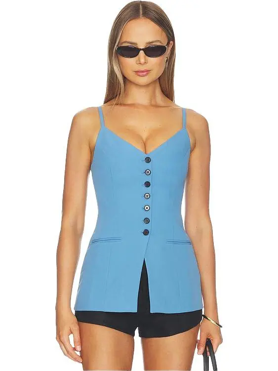 ALIGNE Manhattan Top - Blue