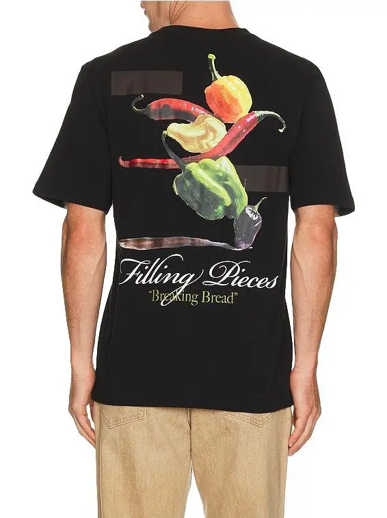 Filling Pieces Pepper T-shirt In . Also - Black