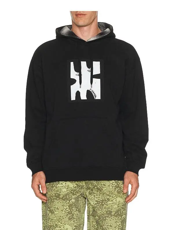 FORMER Enigma Patch Hoodie - Black