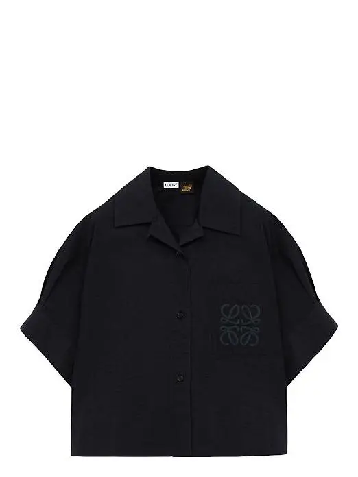 Loewe X Paula's Ibiza Short-sleeve Shirt - Black