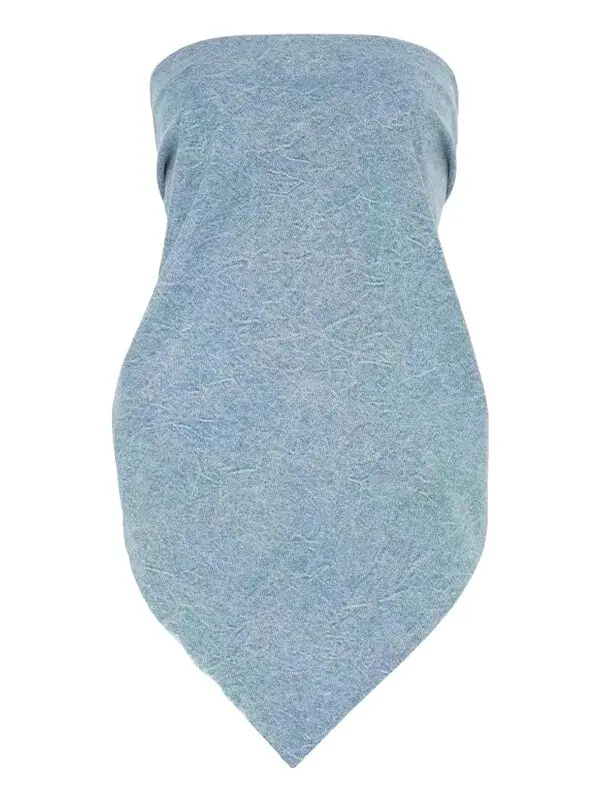AGOLDE X Maria Mcmanus Bandana Top - Blue
