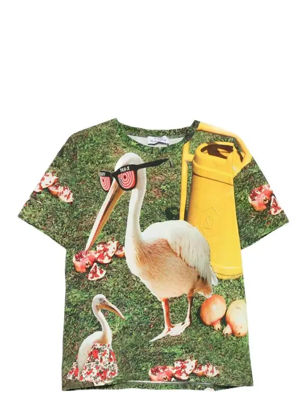 The Artistylist Graphic-print T-shirt - Green